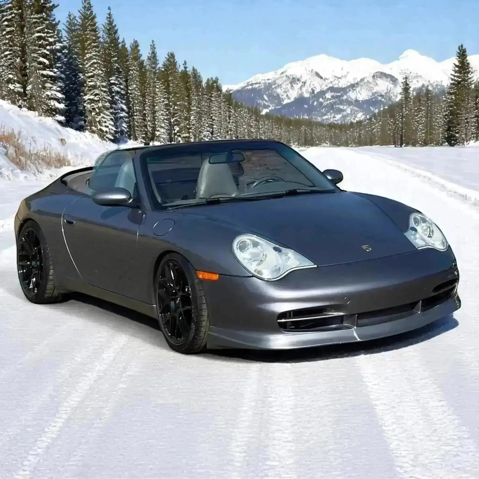 Porsche 996 Full Aero Kit: Lip, Rockers, Ducktail, Diffuser | VOSSTEK